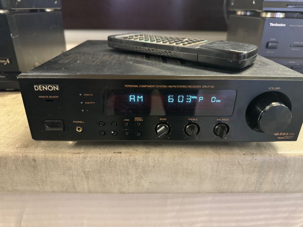 Denon DRA-F100 AM FM Stereo Receiver Verstärker (Gebraucht) in Steffisburg für CHF 29 – nur ...