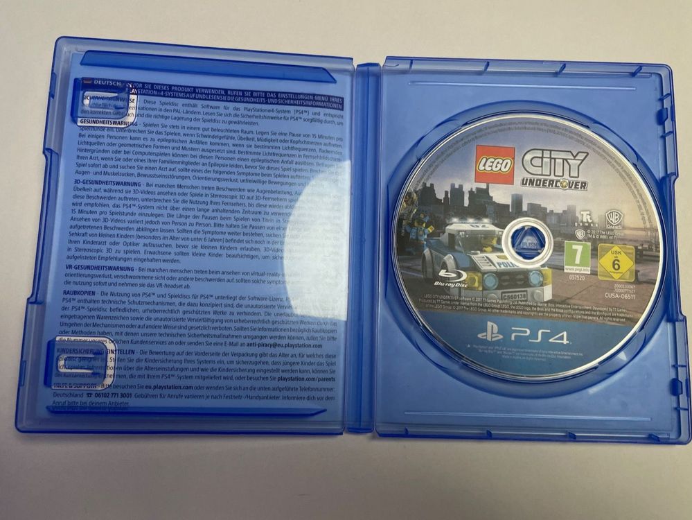 PS4 Spieldisc - LEGO CiTY Undercover (Gebraucht) in Geroldswil für CHF ...