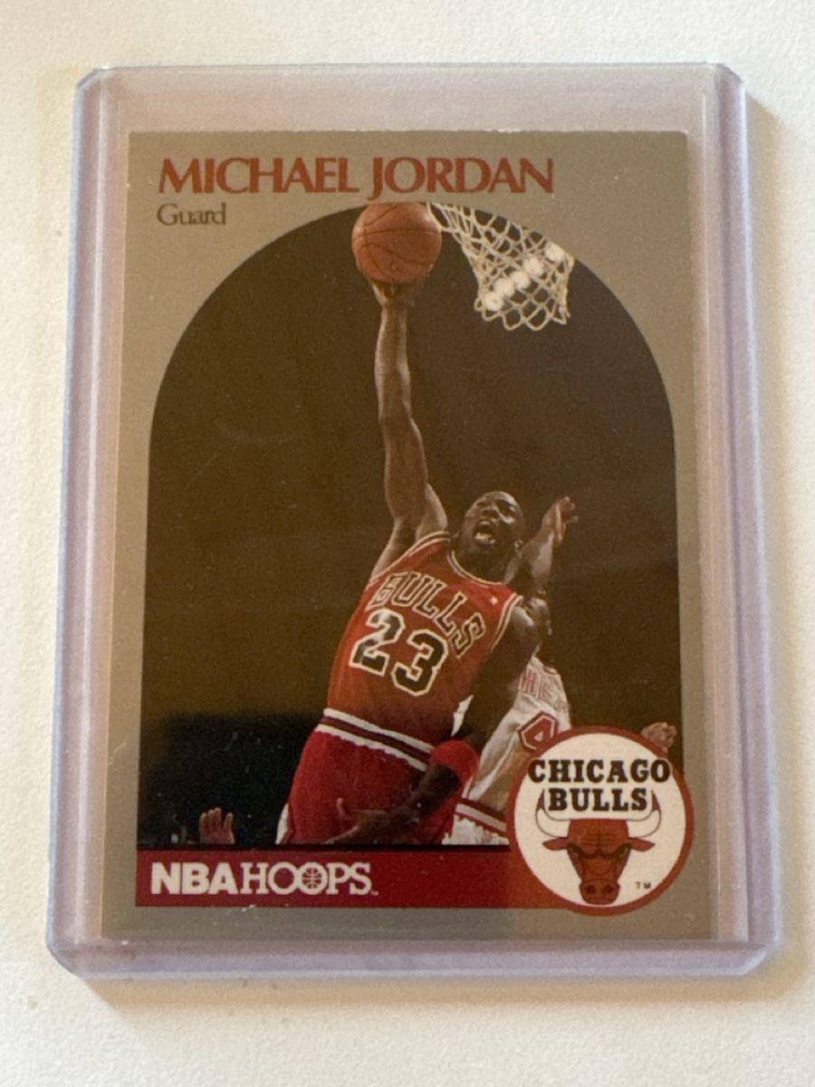 Carte Michael Jordan NBA Hoops, collection rare, 1990 (D'occasion) à La ...