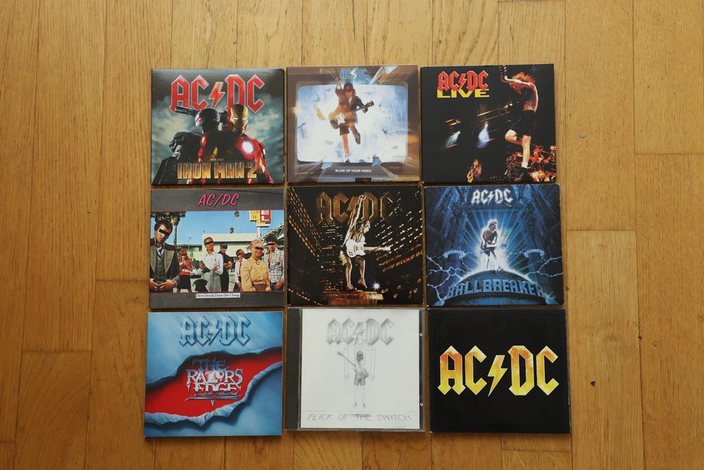 Sammlung - 9 x CD - AC / DC (Gebraucht) in Spreitenbach für CHF 19 ...