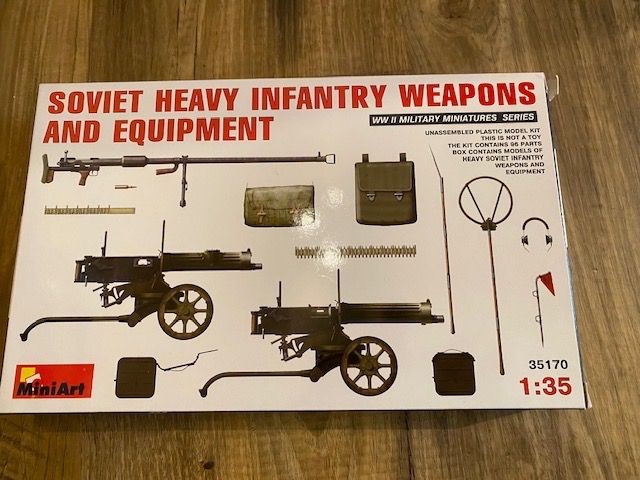 1/35 SOVIET HEAVY INFANTRY WEAPONS & EQUIPMENT WWII (Gebraucht) in ...