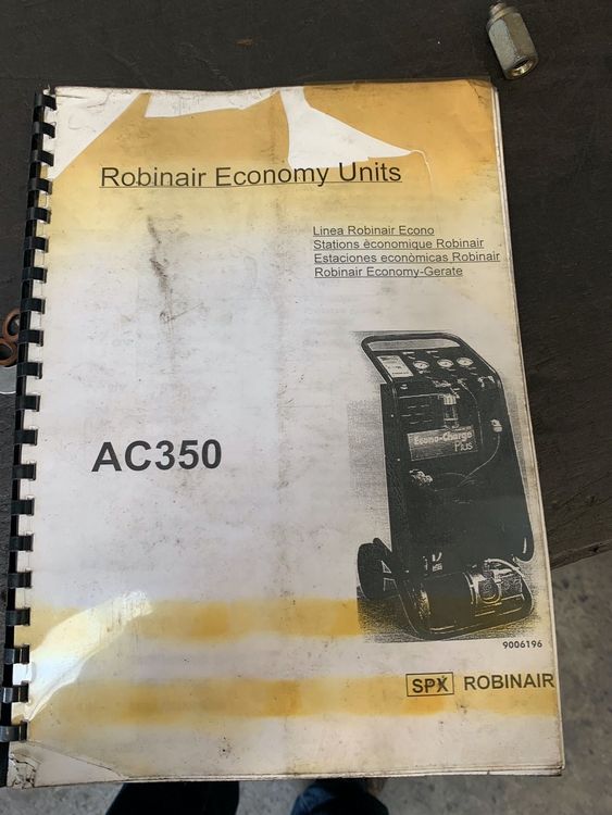 Klimaservicegerät Robinair AC 350 (Gebraucht) in Oftringen für CHF 405 ...