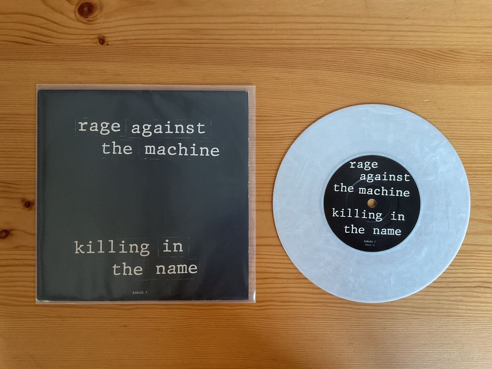 Single 7’’ - Rage against the machine / Killing in the name (D'occasion ...
