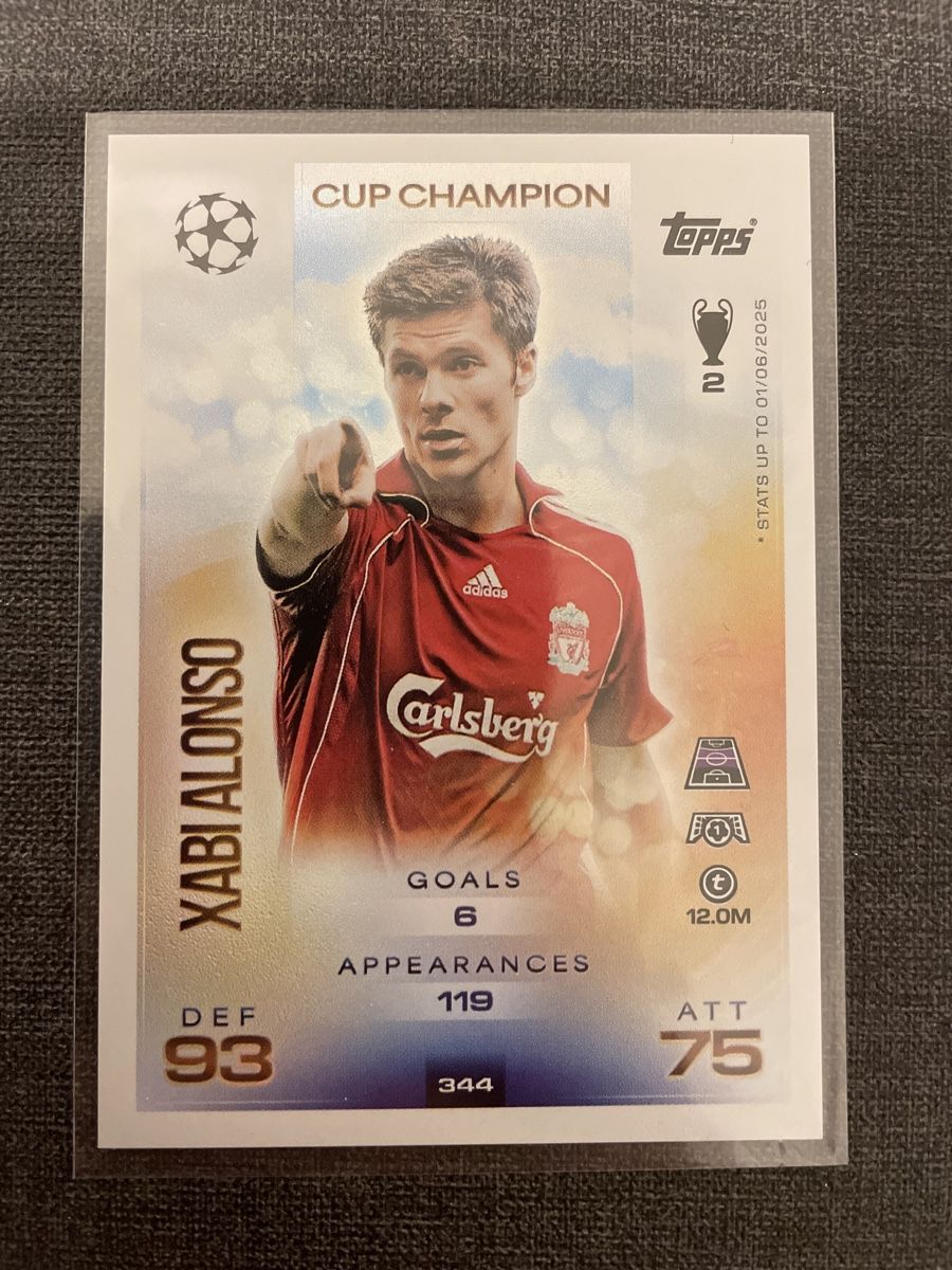 Topps Match Attax Xabi Alonso Fc Liverpool (Neu (gemäss Beschreibung ...