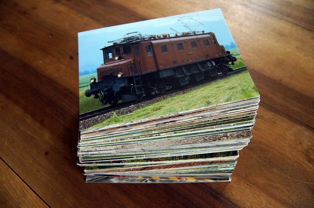 200 verschiedene Eisenbahn-Ansichtskarten - Schweiz | Kaufen auf Ricardo