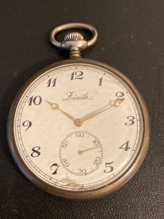 Zenith Taschenuhr echt Silber 51 mm | Kaufen auf Ricardo