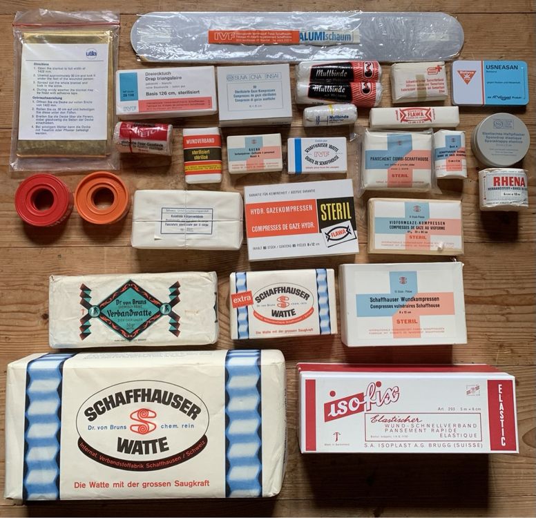 Verschiedenes Verbandsmaterial (Gebraucht) in Goldingen für CHF 30 ...