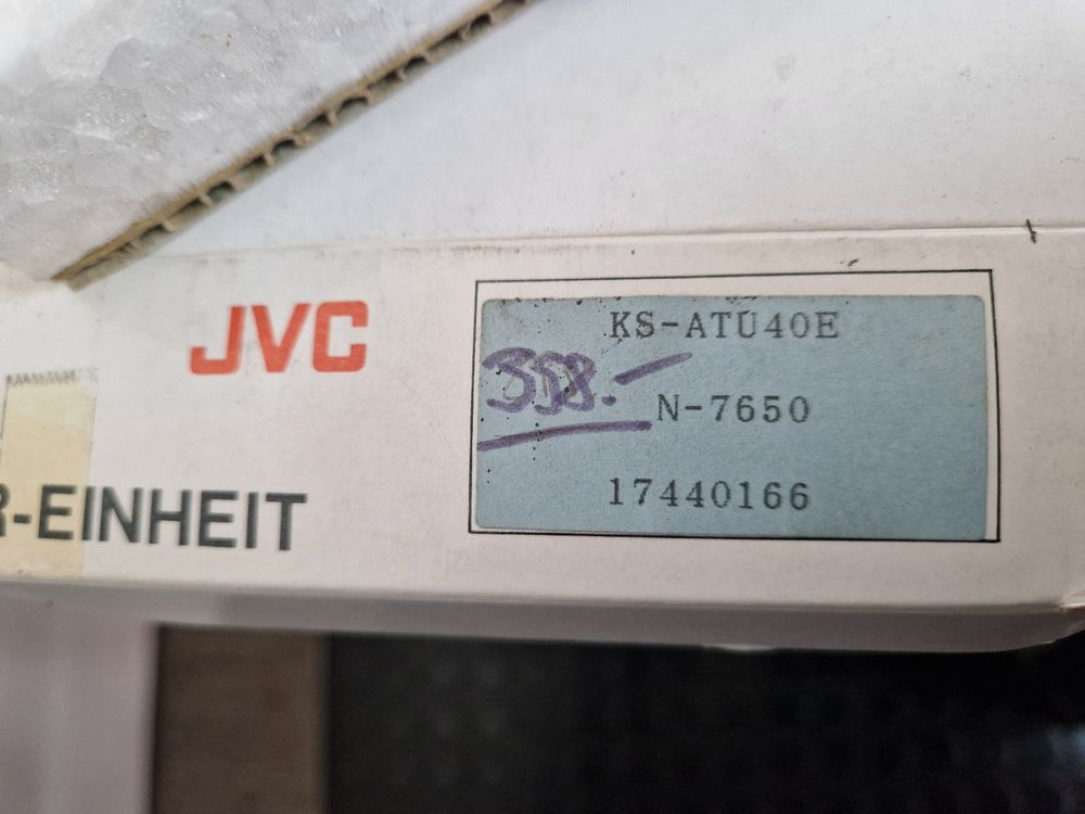 JVC - Verstärker Tuner Einheit - Neupreis bei 358CHF/STK (Neu (gemäss ...