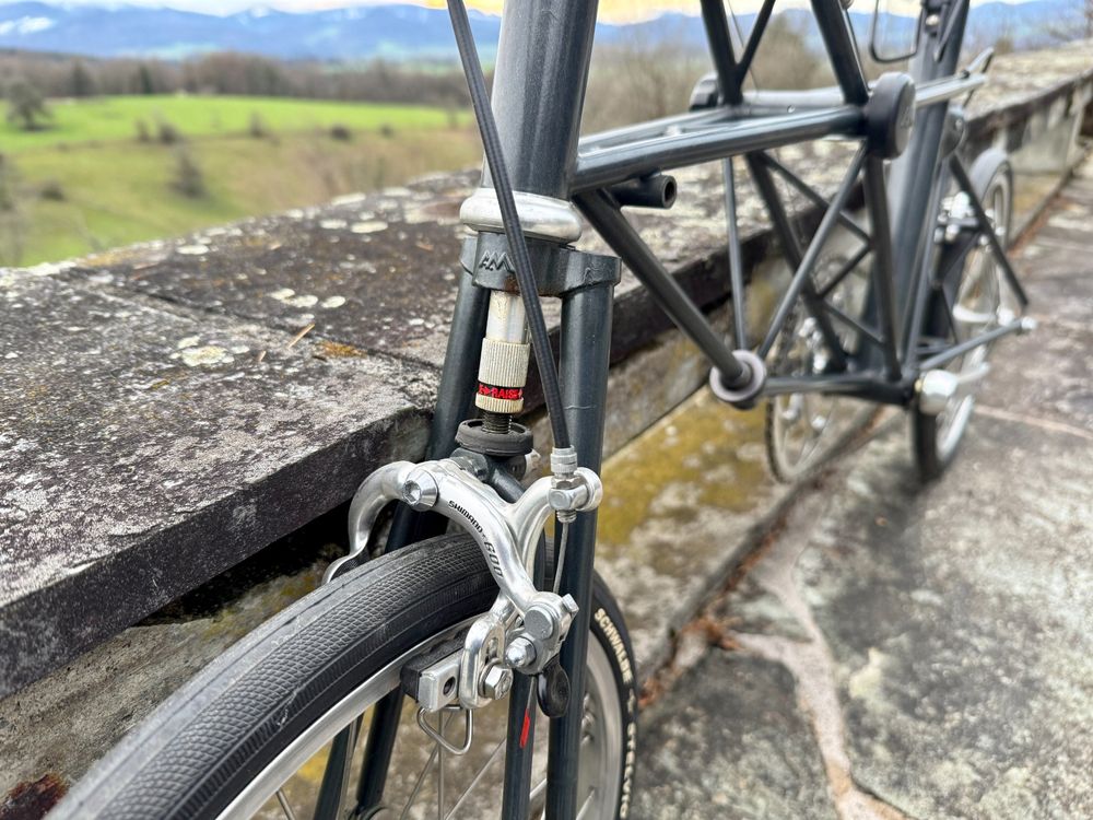 Rennvelo Velo MOULTON AM7 vintage Dura Ace demontierbar gZst (Gebraucht ...