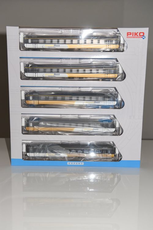 PIKO 96795AC - 5-teiliges Set BLS-EW I BLS GoldenPass AC (Neu und ...