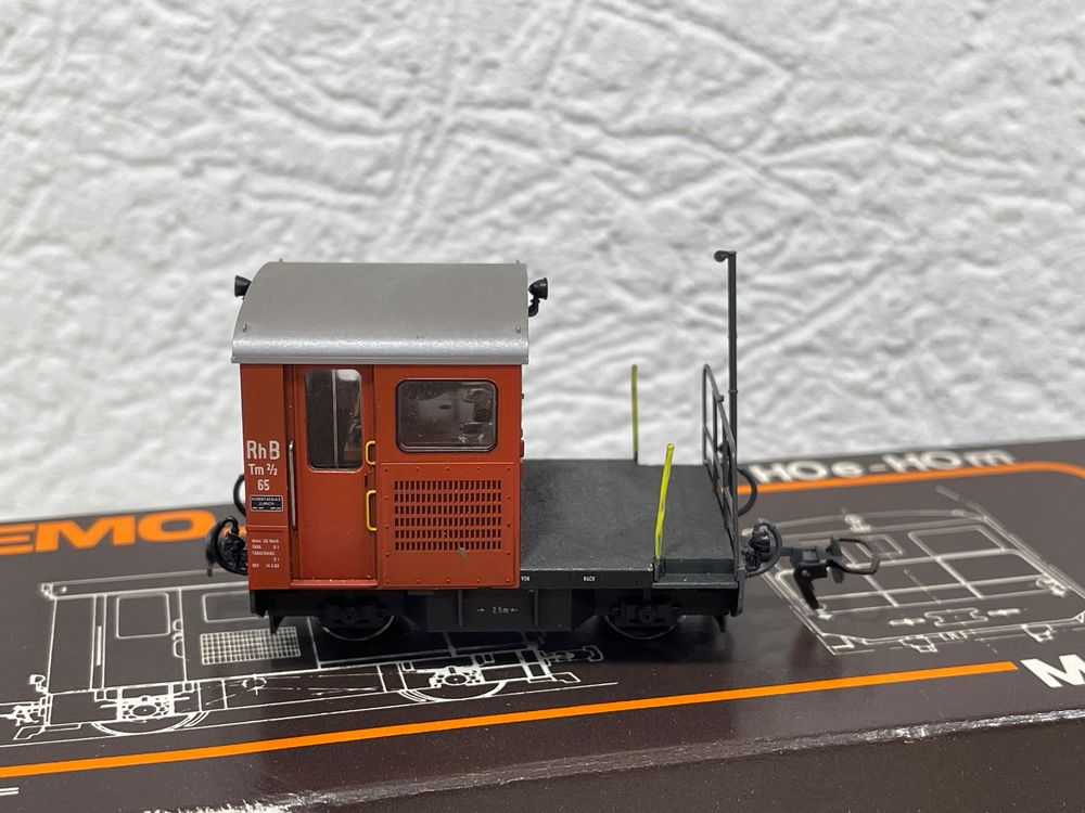 Bemo 1273 65 RhB Tm 2/2 Rangiertraktor | Kaufen auf Ricardo