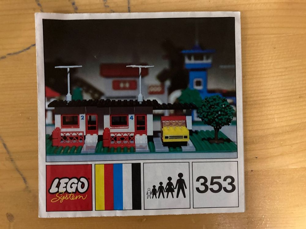 LEGO 353 Reihenhaus mit Auto und Garage | Kaufen auf Ricardo