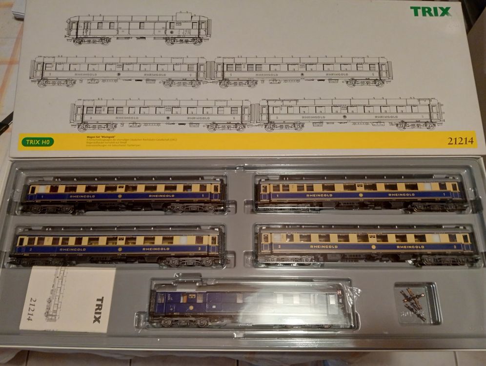 Trix HO Set " Rheingold " 21214 (Gebraucht) in Pully für CHF 141.5 ...