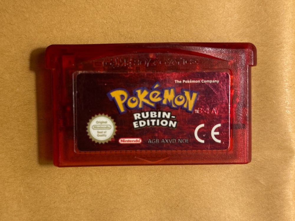 POKEMON Rubin Edition - Nintendo Gameboy Advance (Gebraucht) in Zürich ...