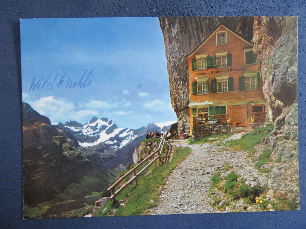Aescher Wildkirchli app BERGASTHAUS MARKER | Kaufen auf Ricardo