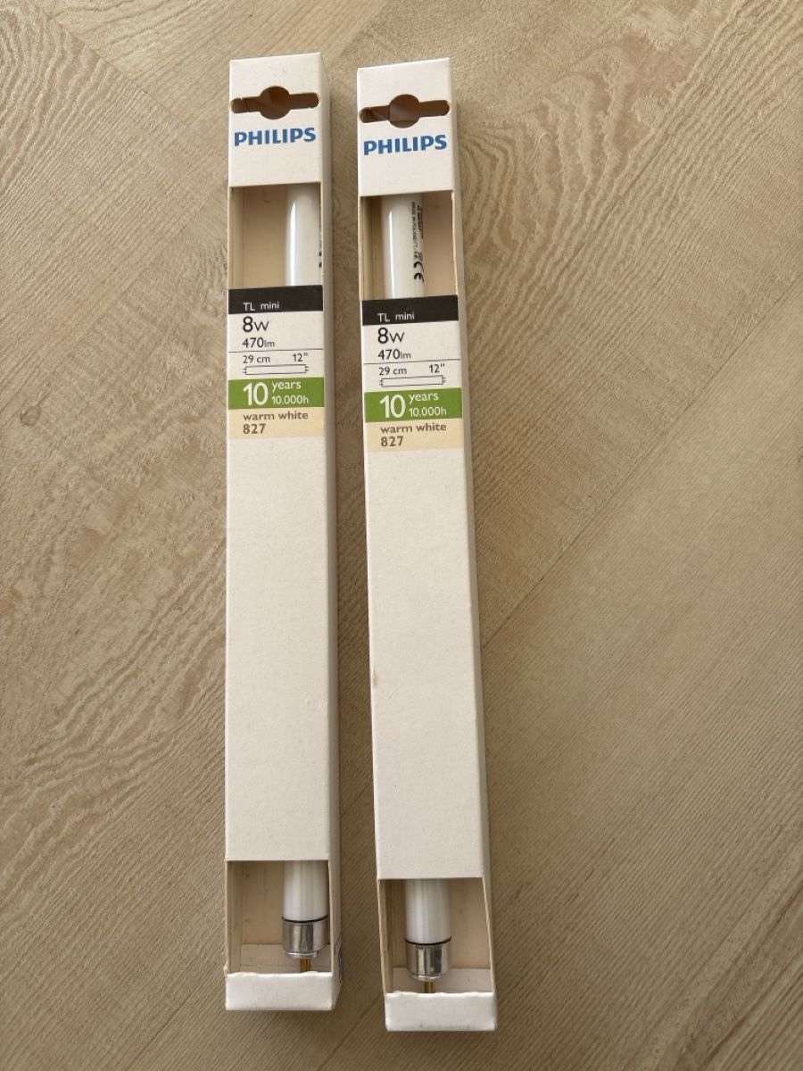Philips TL mini 8W, 2 Stk, warmweisses Licht, Neu! (Neu und ...