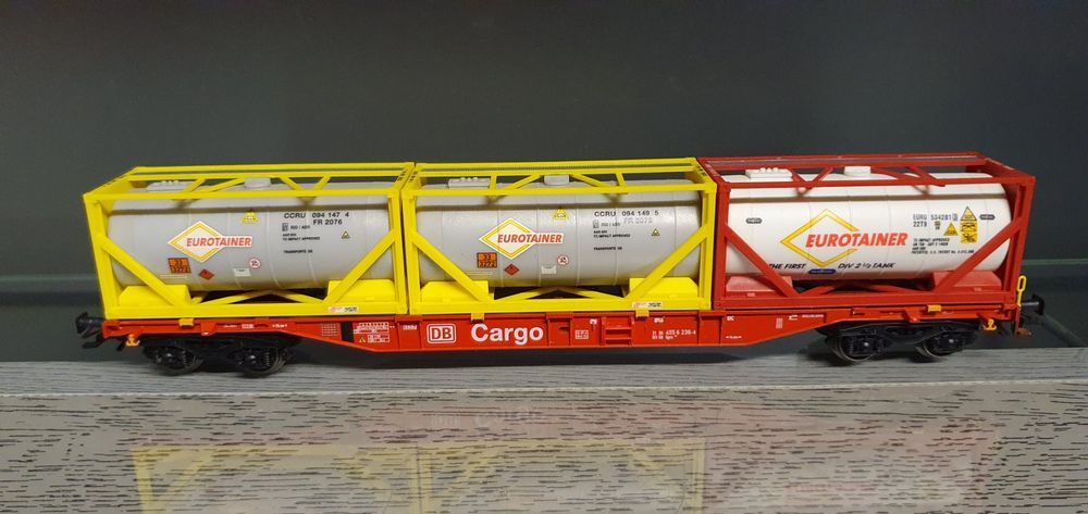 TRIX:AC: DB CARGO EUROTAINER CONTAINERWAGEN (Gebraucht) in Biglen für ...
