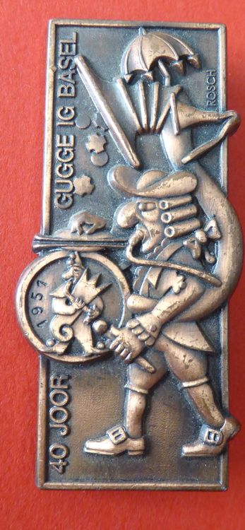 40 Joor Gugge IG Basel 1951 Kupfer | Kaufen auf Ricardo
