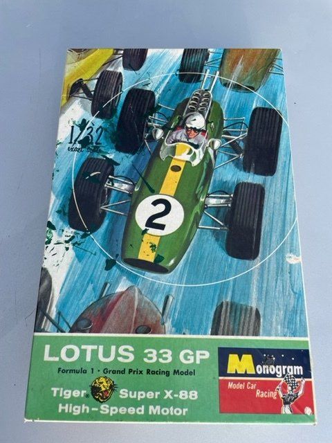 Modellautos Rennautos Lotus 33 GP Monogram für Bastler (Defekt) in für ...