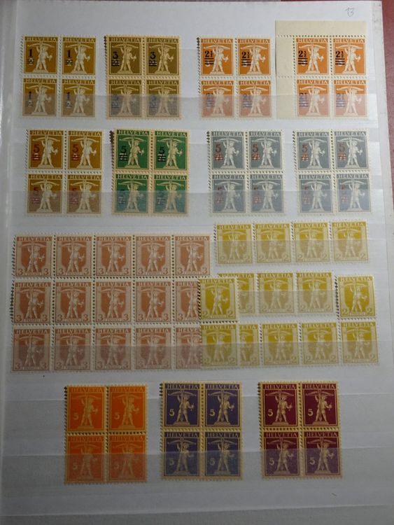 LOT TELLKNABE, POSTFRISCH | Kaufen auf Ricardo