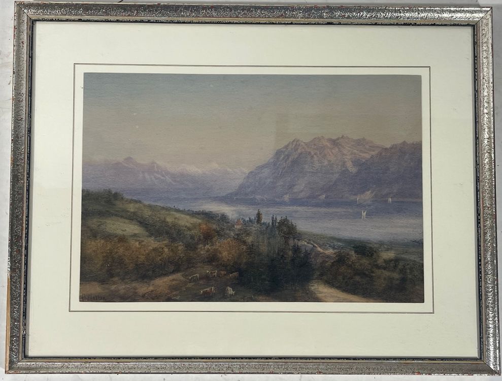 Antike Landschaft Aquarell unleserlich Signiert (Gebraucht) in Root für CHF 50 – mit Lieferung ...