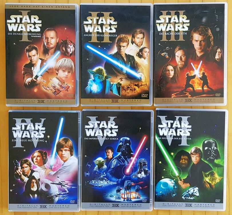 Star Wars I-VI DVDs | Kaufen auf Ricardo