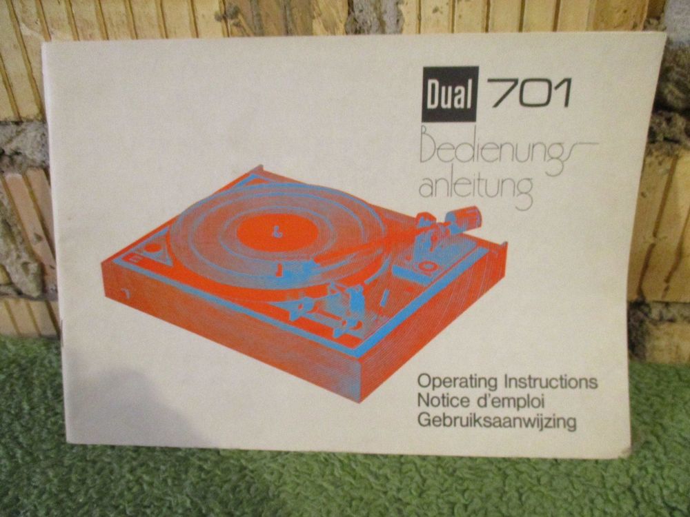 Dual 701 Bedienungsanleitung + Prospekt (Gebraucht) in Bern für CHF 10 ...