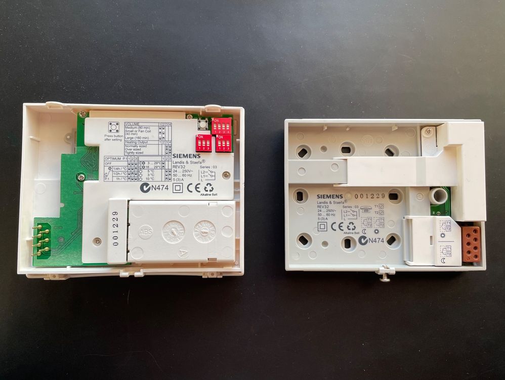 SIEMENS Landis & Staefa Dreipunkt-Raumtemperaturregler REV32 (Gebraucht ...