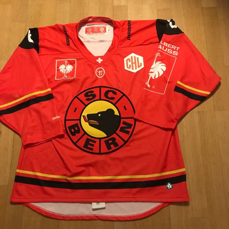 SCB 19-20 CHL Ramon Untersander game worn mit Echtheitzertif (Gebraucht ...
