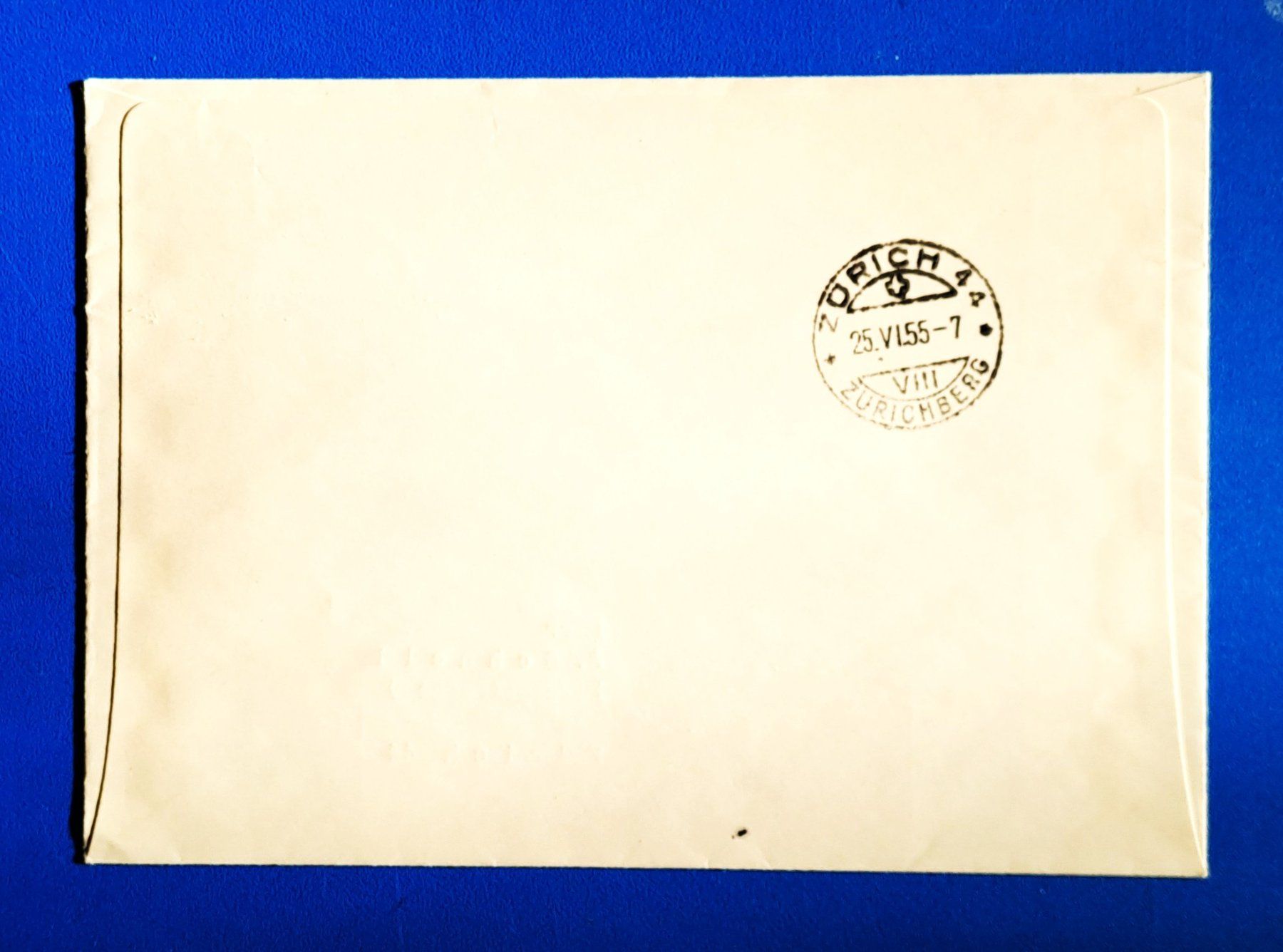 50 ANS D'AVIATION GENÈVE 1955 R-Brief mit SSt 31A (Gebraucht) in Zürich für CHF 10 – mit ...