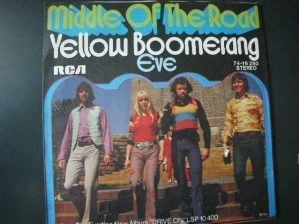 Vinyl Single Middle Of The Road - Yellow Boomerang (Gebraucht) in ...