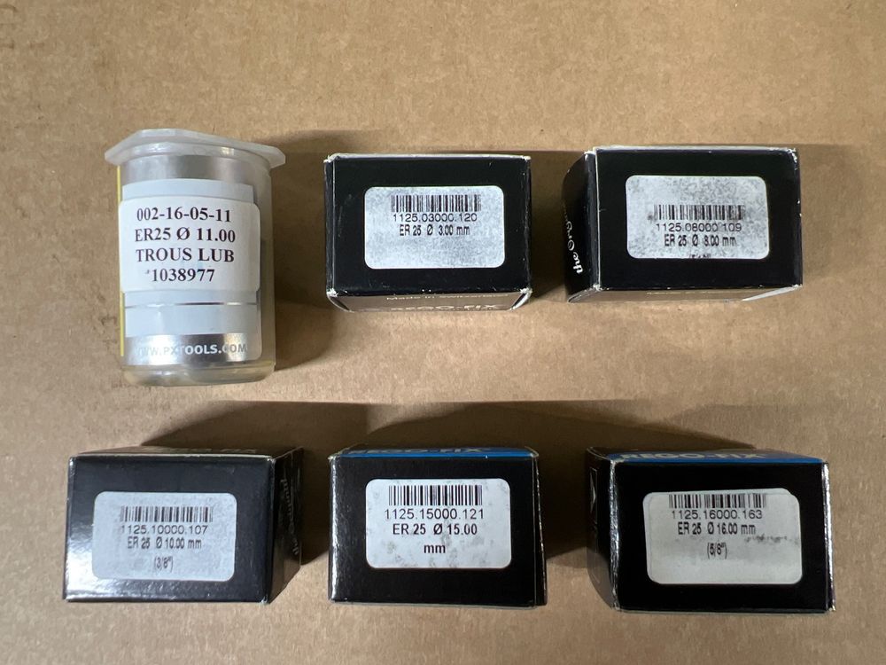 Fehlmann SF 32 Spannzangenaufnahme mit Spannzangenset (ER25) (Gebraucht ...