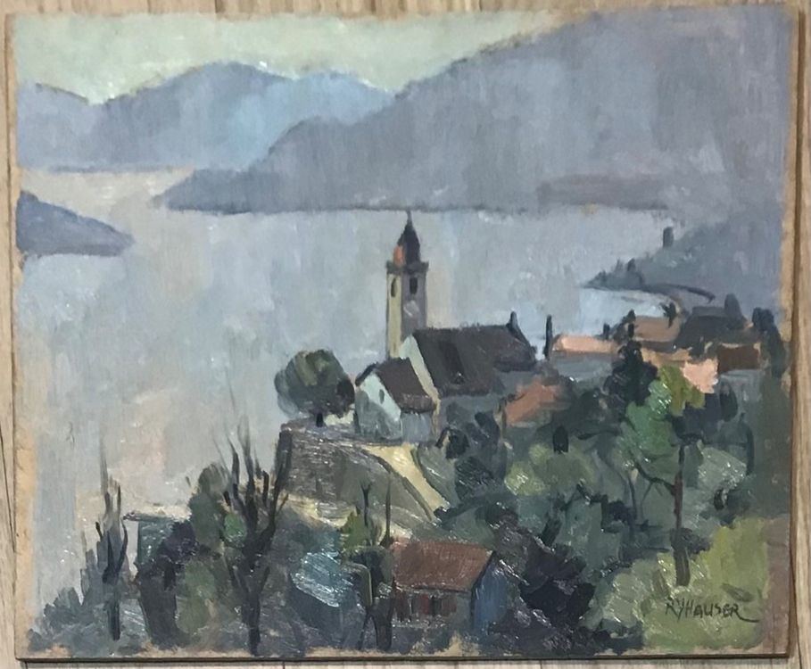 Renée Yolande HAUSER (1919-2008) Landschaft Gemälde (Gebraucht) in Root ...