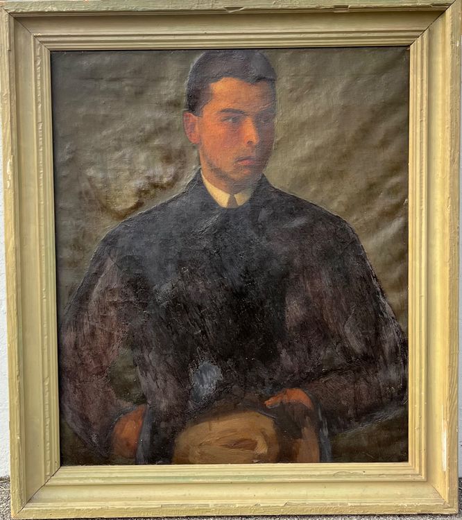 Grosse Antike Portrait Gemälde mit eine Mann (Gebraucht) in Root für CHF 19 – mit Lieferung auf ...