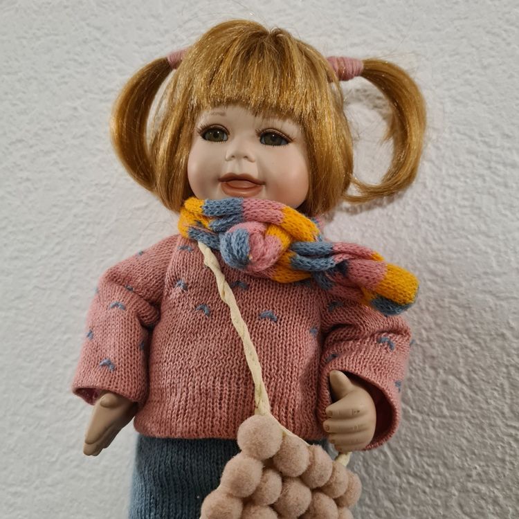 Porzellanpuppe Zasan 28 cm (Neu (gemäss Beschreibung)) in Eschlikon TG ...