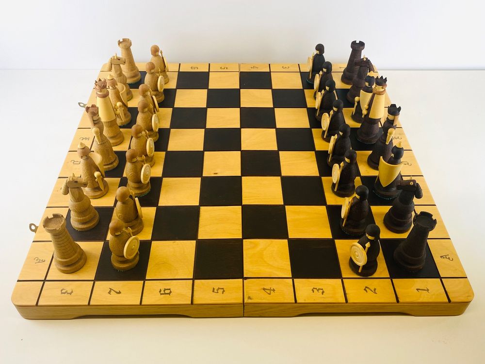 Aufklappbares Schachspiel #155 Magnat mit Figuren von MADON (Gebraucht ...