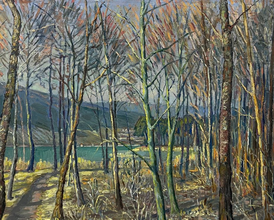 A. Müller (XX) Landschaft Gemälde (Gebraucht) in Root für CHF 140 – mit Lieferung auf Ricardo kaufen