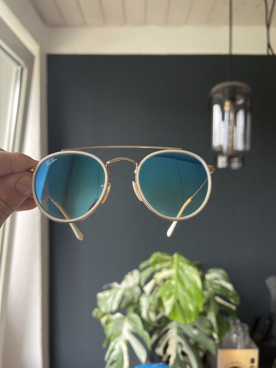Ray-Ban Round Sunglasses, Blue Gradient Lenses (Gebraucht) in Zürich ...