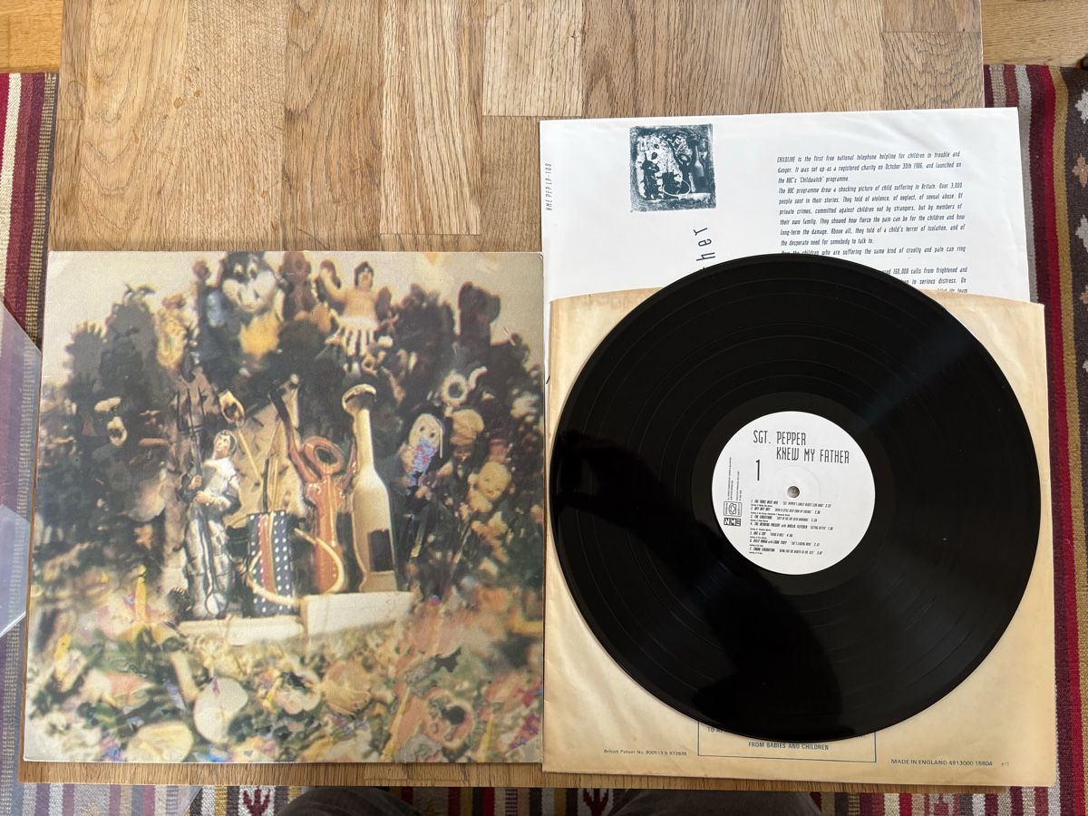 St Pepper knew my father / covers sampler with cult UK bands (Gebraucht ...