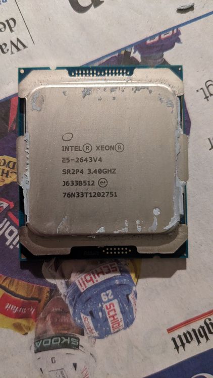 Intel® Xeon® Prozessor E5-2643 v4 | Kaufen auf Ricardo