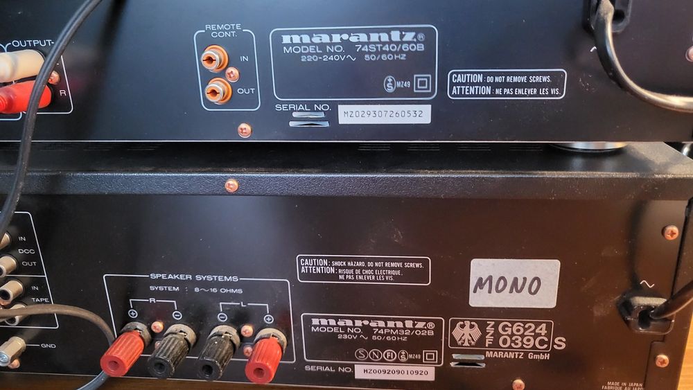 Marantz Stereo Amplifier PM-32 / Stereo Tuner ST-40L (Gebraucht) in ...