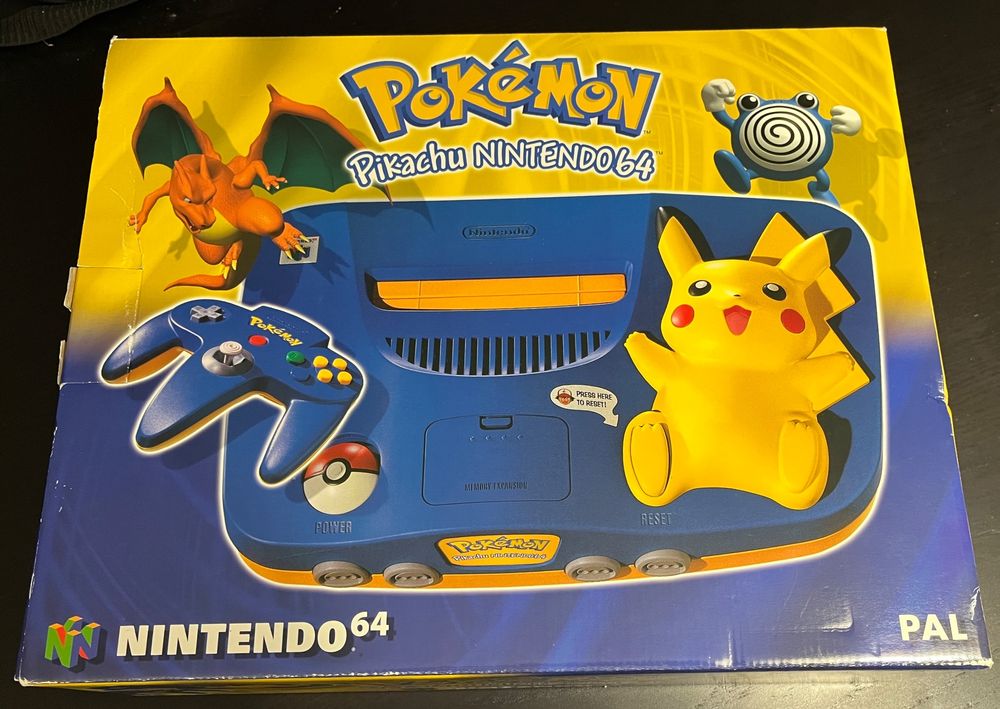 Pikachu Nintendo 64 avec boîte | Kaufen auf Ricardo