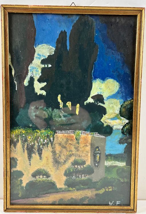 Landschaft Gemälde Signiert. | Kaufen auf Ricardo