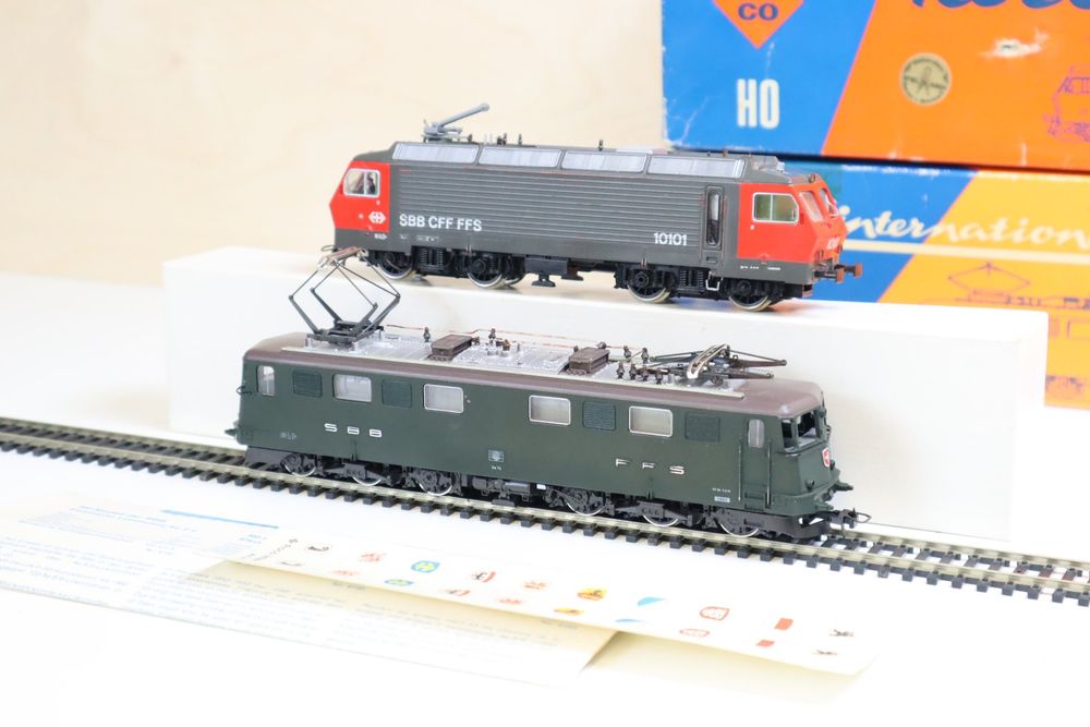ROCO 2 x SBB Ae 6/6 E-Lok + Re 4/4 - H0 Doppelpack (Gebraucht) in Winterthur für CHF 89 – mit ...