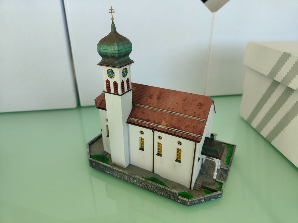 Kirche Wassen an der Gotthardbahn - Spur N - Kibri 37032 | Kaufen auf Ricardo