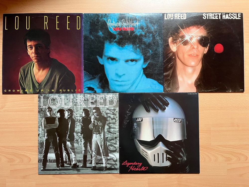Lou Reed - Collection / 5 kultige Vinyl Alben (Gebraucht) in Giebenach ...