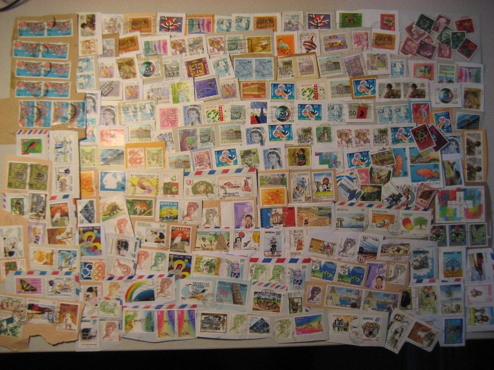 Briefmarken Schweiz / Ausland Lot K (Gebraucht) in Niederglatt ZH für ...