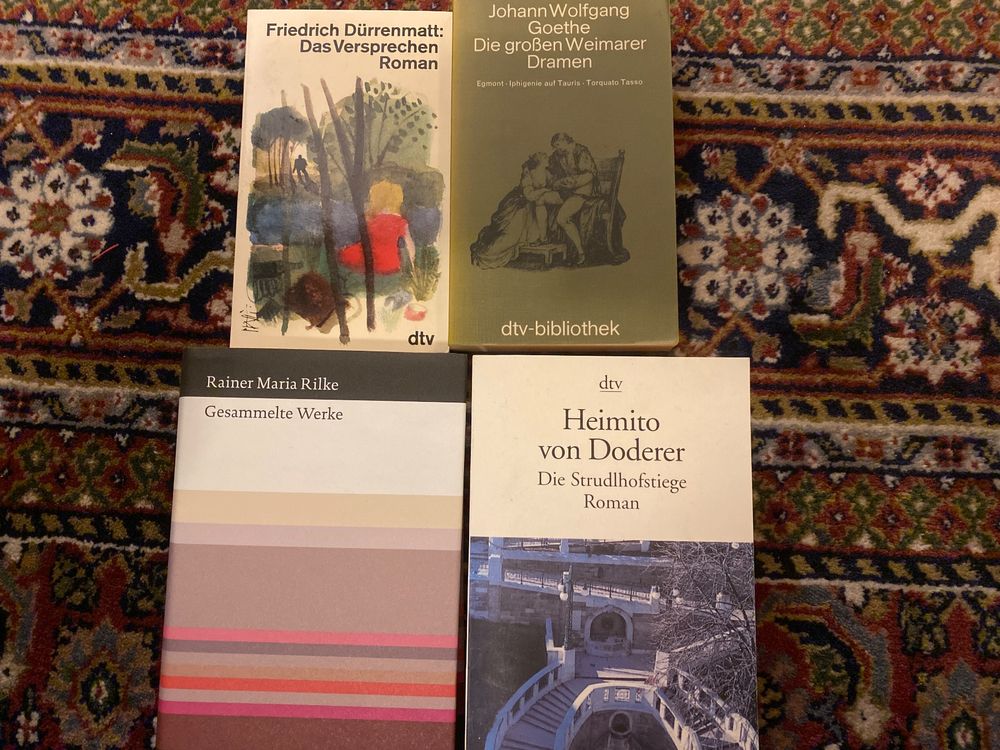 Dürrenmatt/Goethe/Rainer Maria Rilke/Hemito von Doderer | Kaufen auf ...