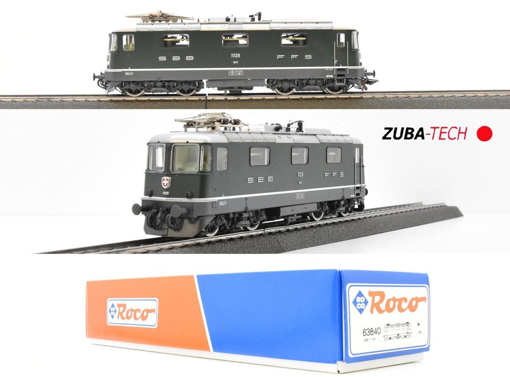 Roco 63840 E-Lok Re 4/4 II SBB H0 GS Analog mit OVP | Acheter sur Ricardo