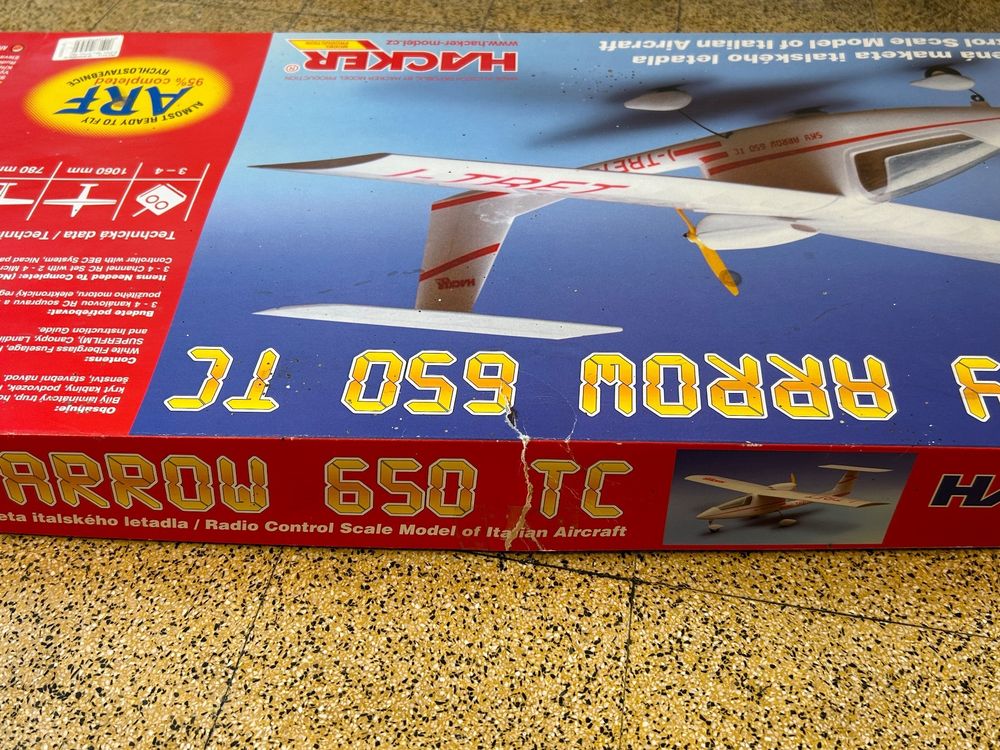 Avion RC Hacker Model Sky Arrow 650 TC | Kaufen auf Ricardo